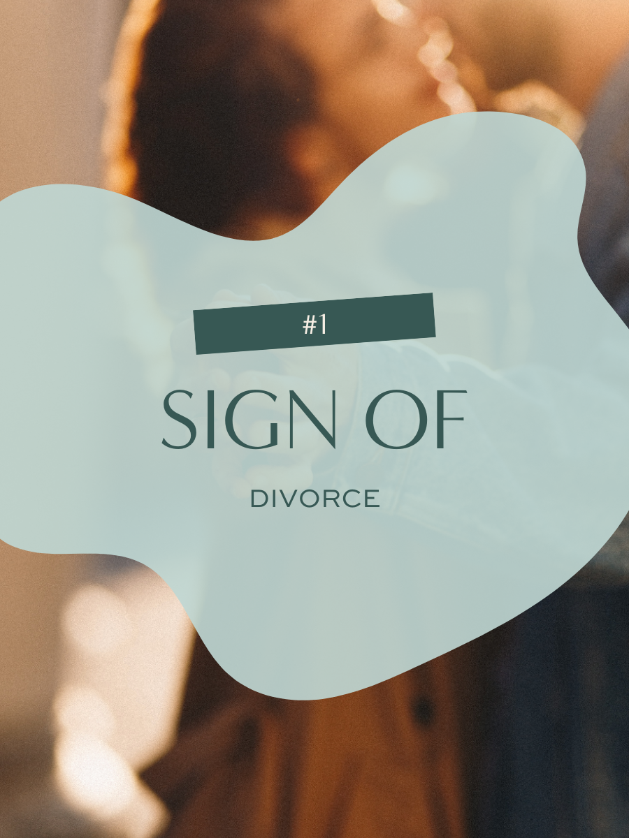 The #1 Sign of Divorce